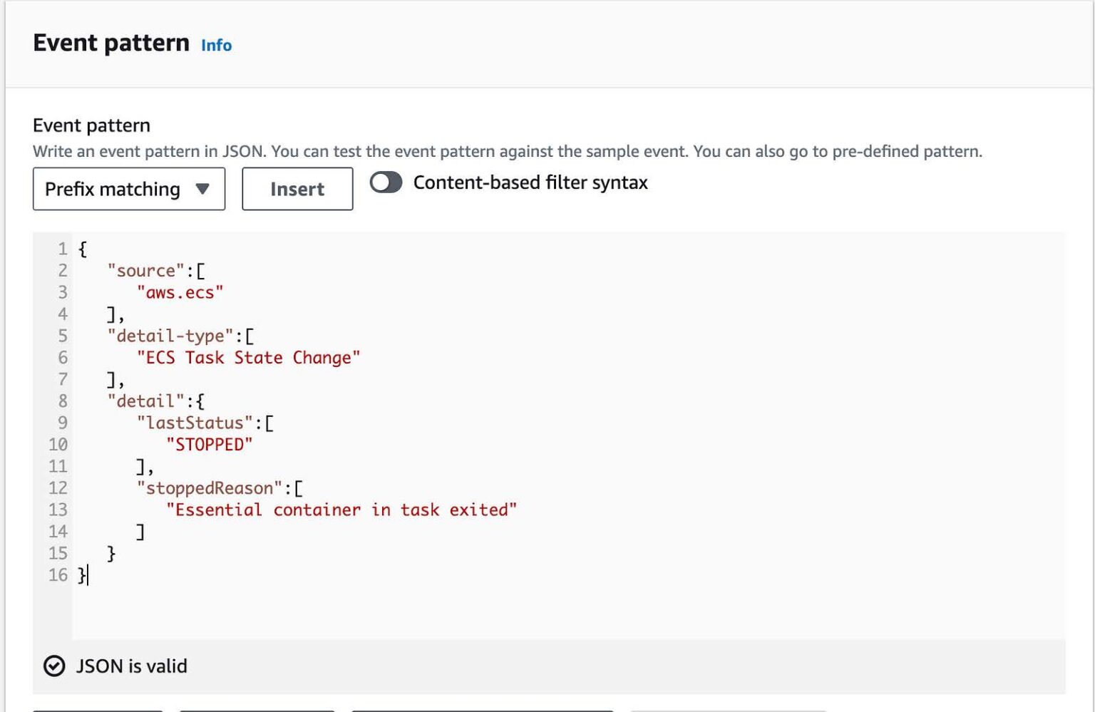 Ecs Setting Up Email Notifications For Stopped Tasks Keyva