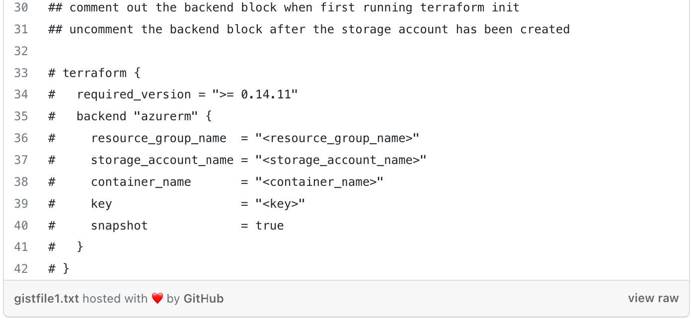 Terraform Remote State With Azure Storage - Keyva